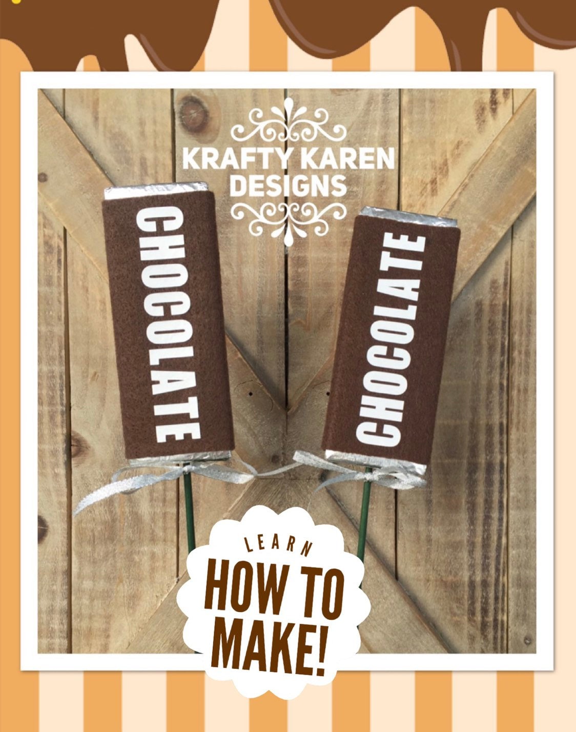 How to Video, Fake Chocolate Bar Tutorial, Fake Candy Making Video ...