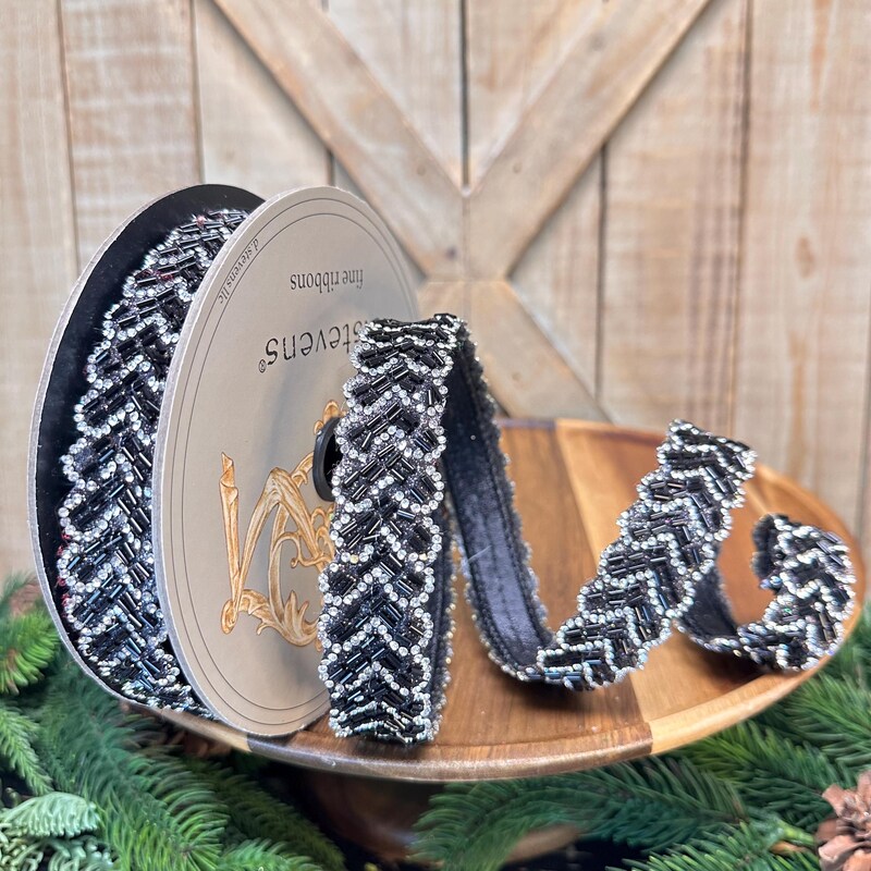 Beaded Ribbon Trim - Etsy