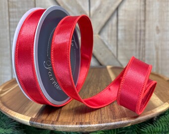 1 Inch, Platinum Random Stripes Glitter Wired Ribbon, 10 Yards Designer ...