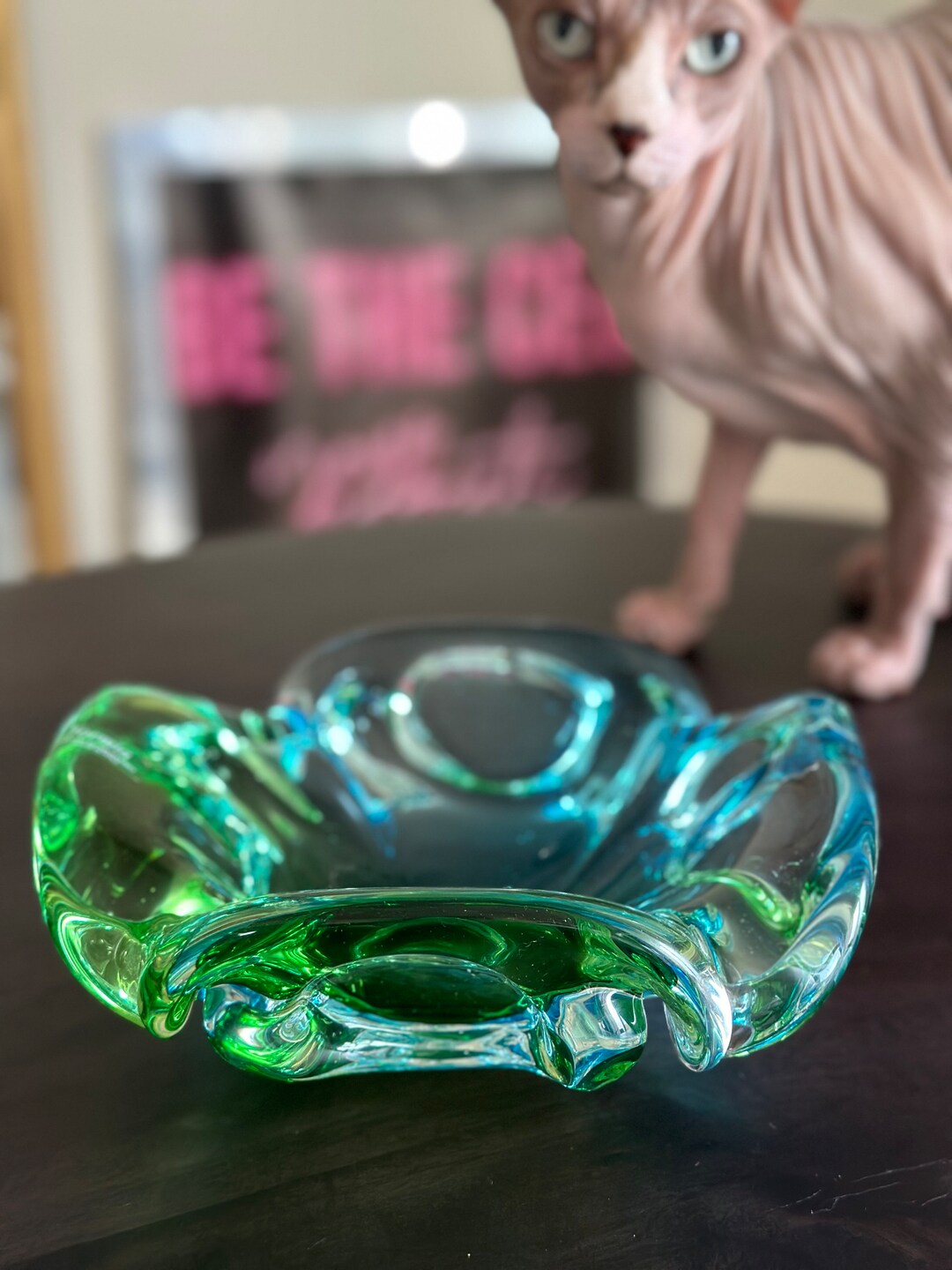 Formia Vetri Di Murano Vintage Large Murano Glass Catchall - Etsy