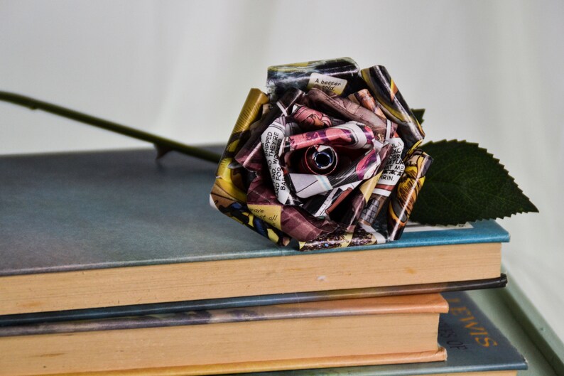 Paper Roses Comic Book Music Sheet Song Lyrics and Book - Etsy