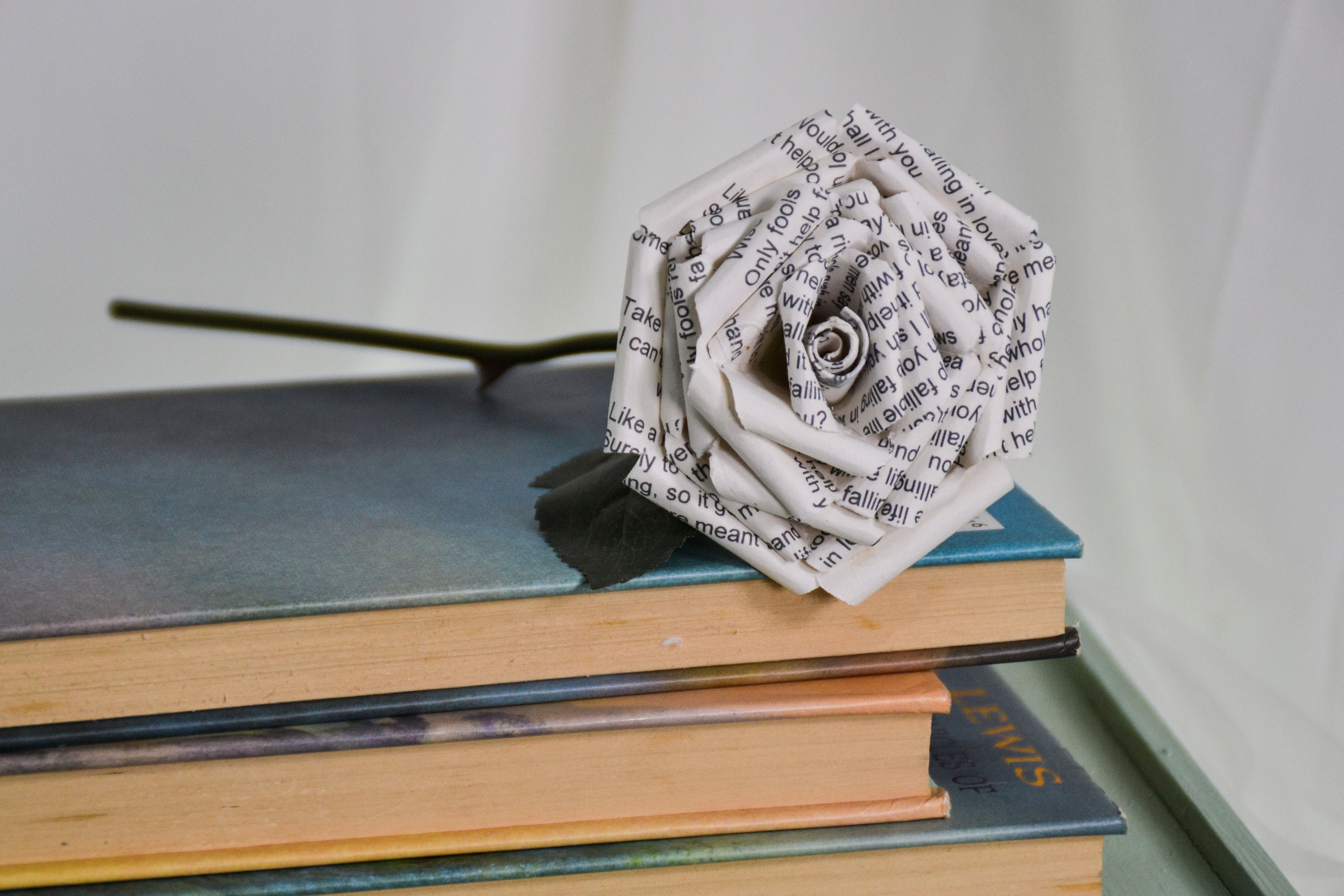 Paper Roses Comic Book Music Sheet Song Lyrics and Book - Etsy