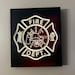 Fire Department Sign, Wood Decor, Custom Made, Handmade Gifts ...
