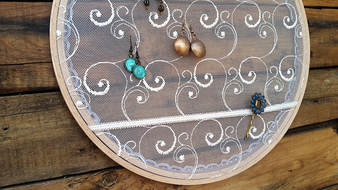 Earring Holder, Earring Organizer, Earring Hanger ,earring Stand ...