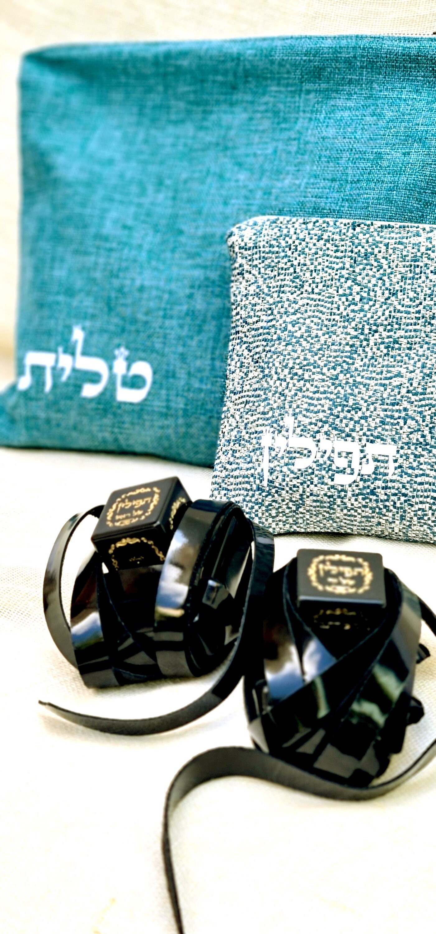 Set of Tallit and Tefillin Cases, Teffillin Bag, Tallit Teffillin Bags ...