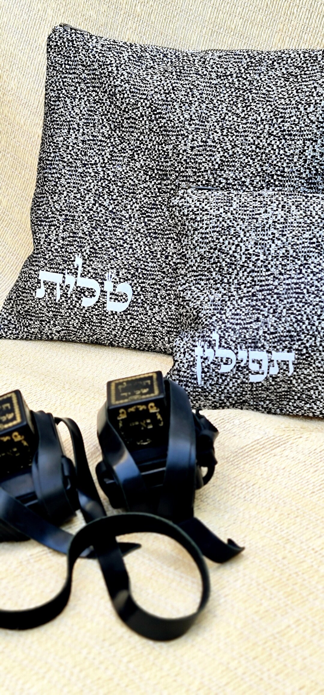 Set of Tallit and Tefillin Cases, Teffillin Bag, Tallit Teffillin Bags ...