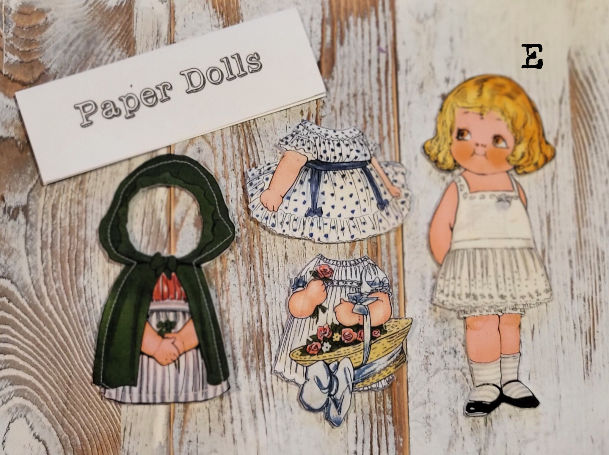 Paper Dolls, Fabric Paper Doll, Vintage Paper Dolls, Velcro Paper Dolls ...