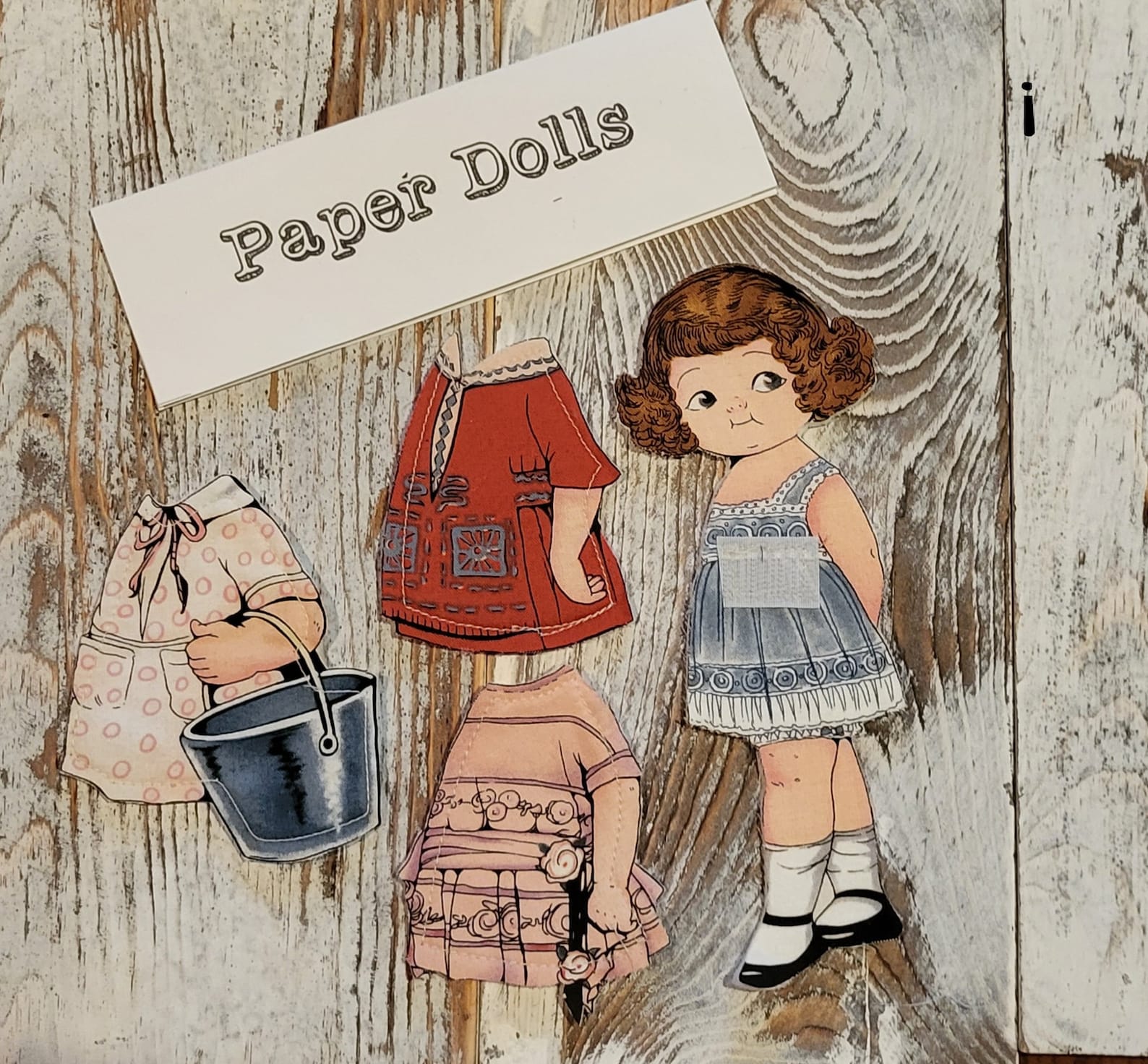 Paper Dolls, Fabric Paper Doll, Vintage Paper Dolls, Velcro Paper Dolls ...