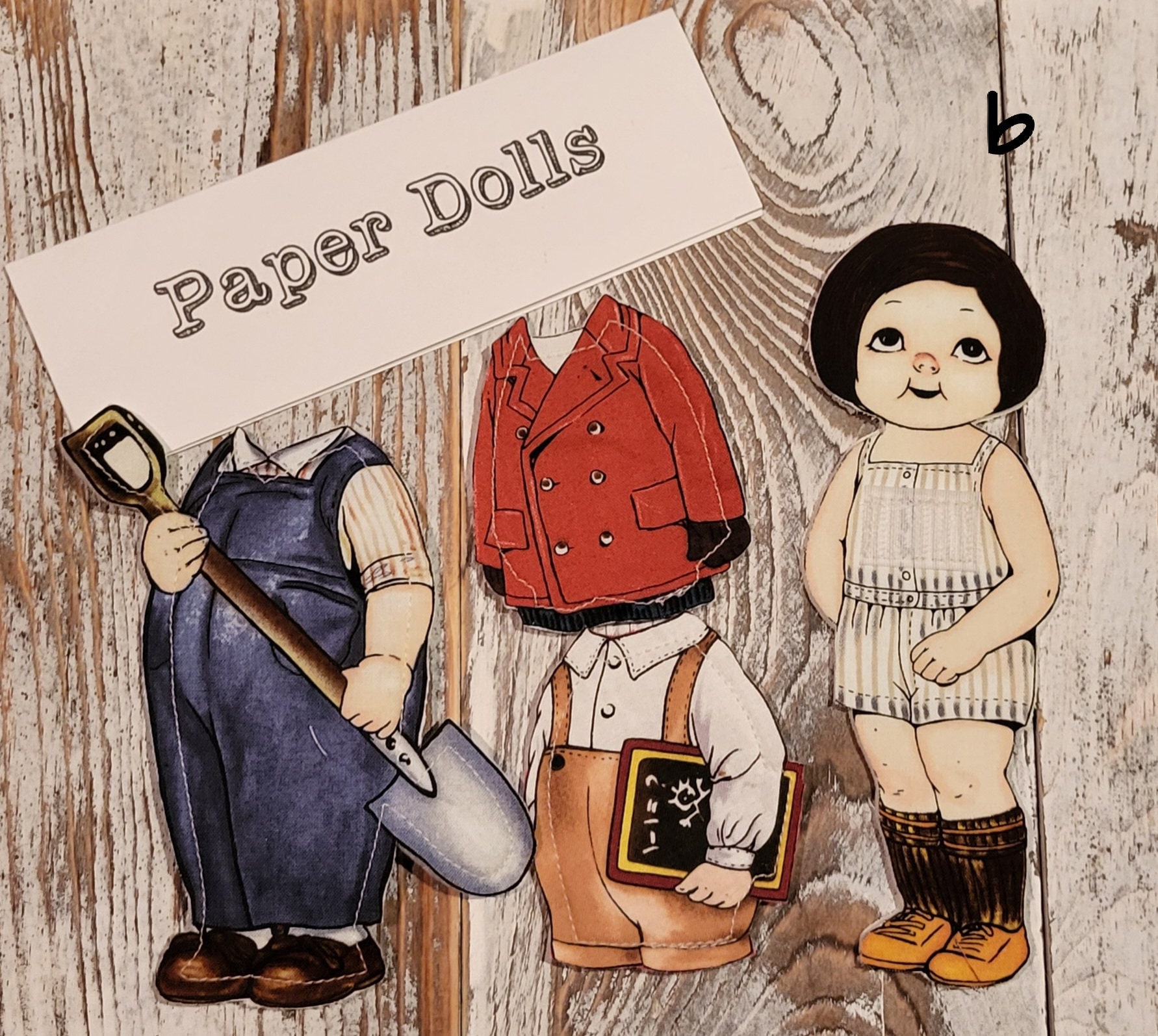 Paper Dolls, Fabric Paper Doll, Vintage Paper Dolls, Velcro Paper Dolls ...