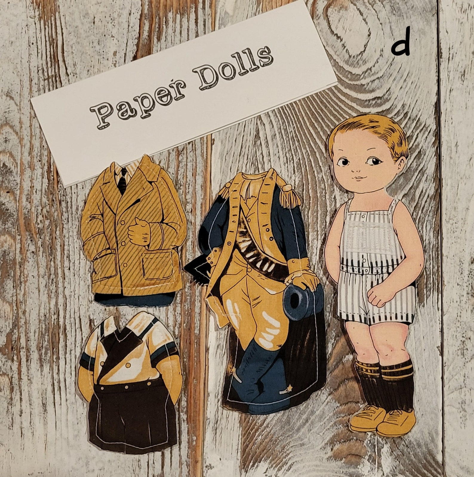 Paper Dolls, Fabric Paper Doll, Vintage Paper Dolls, Velcro Paper Dolls ...