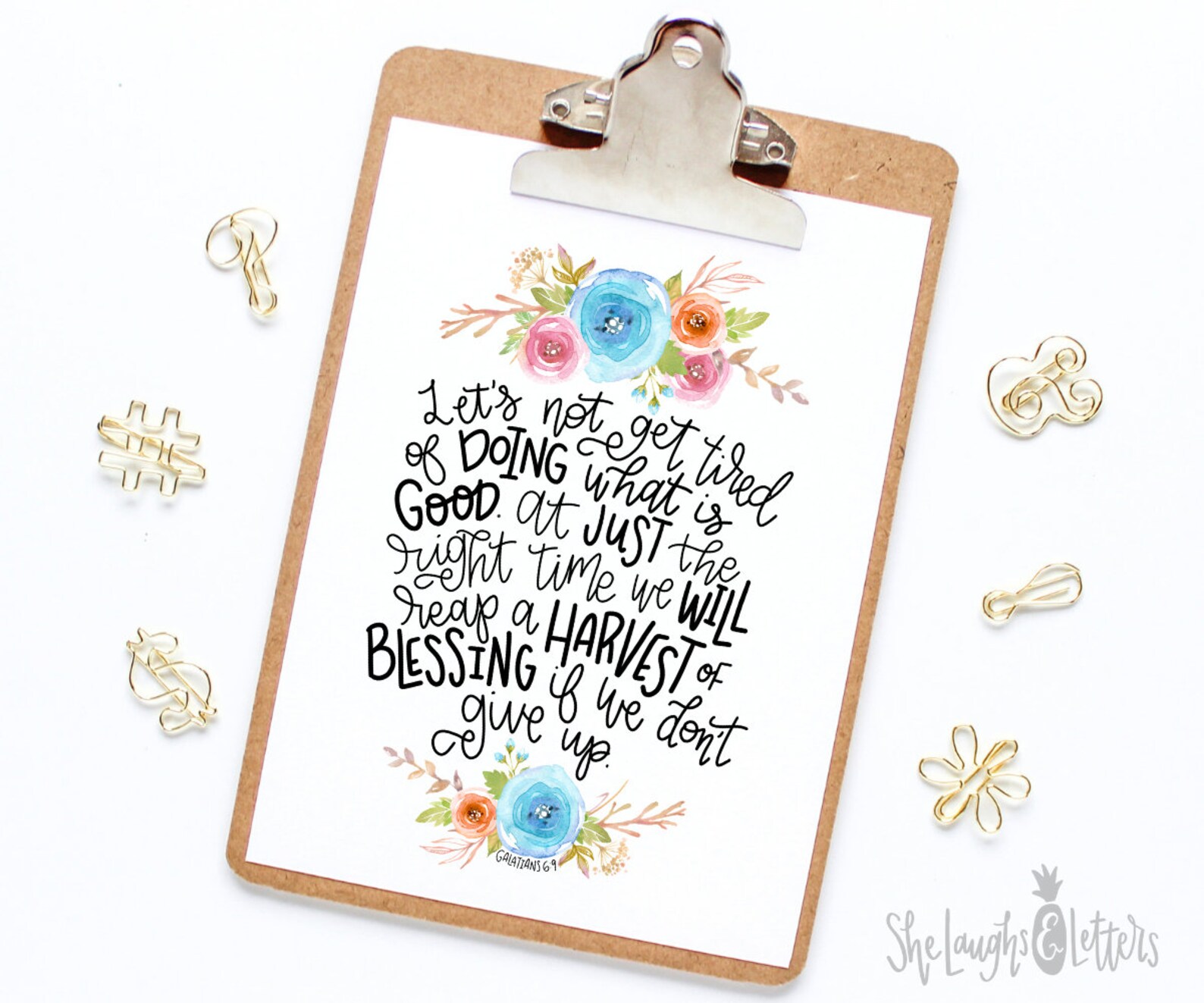 Let's Not Get Tired of Doing Good, Instant Download Print for Moms ...