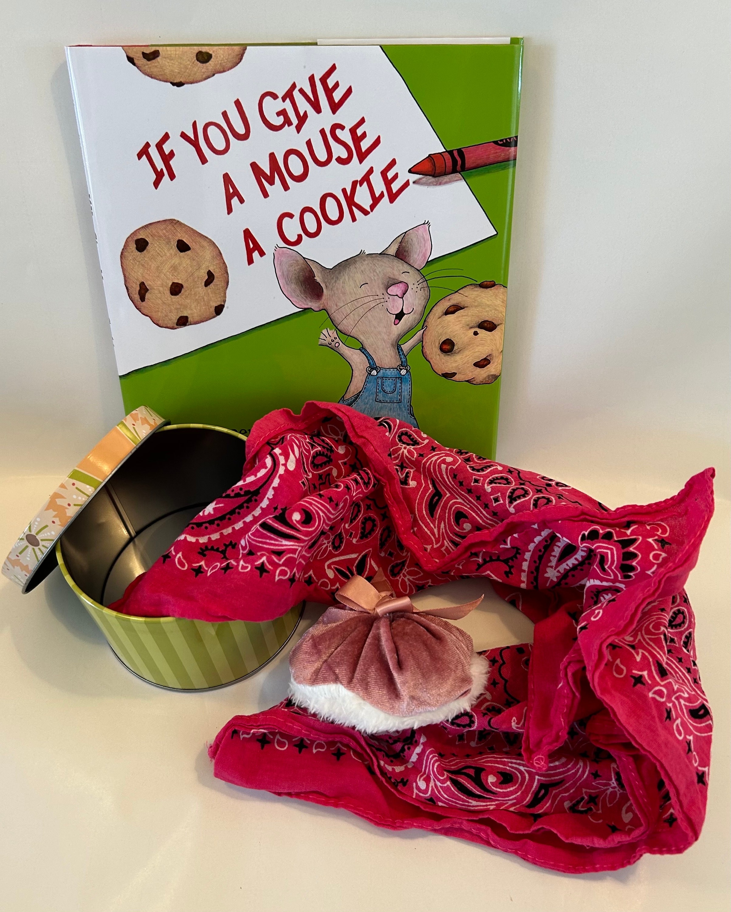 If You Give a Mouse A Cookie Picture Book Box With Manipulatives - Etsy