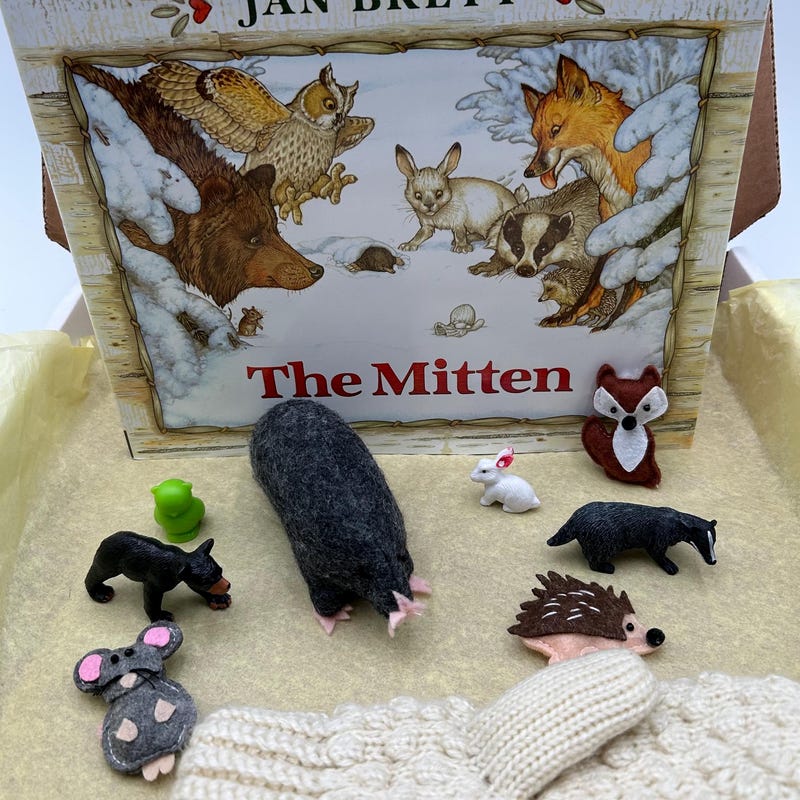 Animal Mittens - Etsy