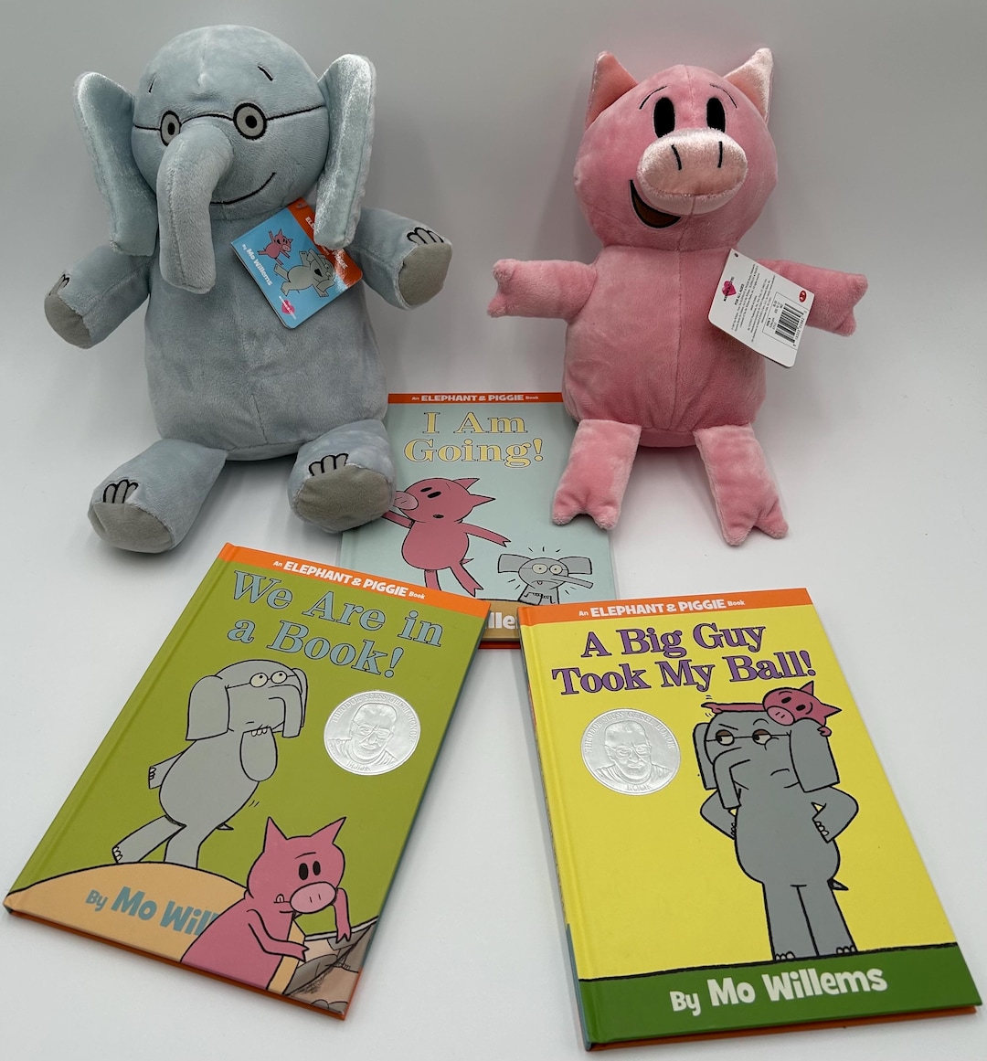 Piggy and Elephant Collection With Plush - Etsy