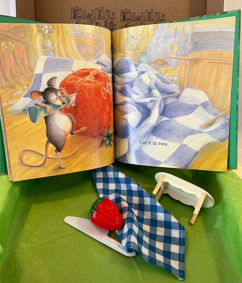 The Little Mouse, the Red Ripe Strawberry and the Big Hungry Bear ...