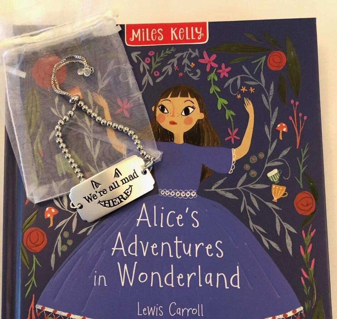 Alices Adventures in Wonderland Chapter Book Box - Etsy