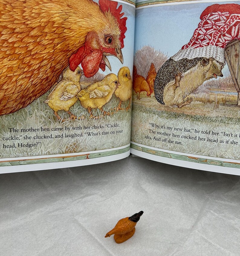 The Hat Picture Book Box With Animals - Etsy