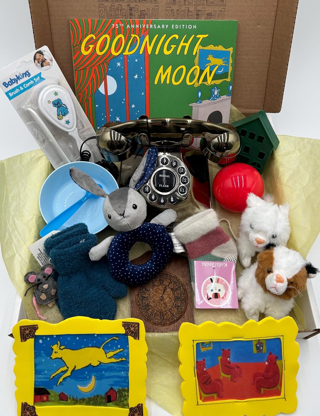 Goodnight Moon Picture Book Box With Manipulatives - Etsy