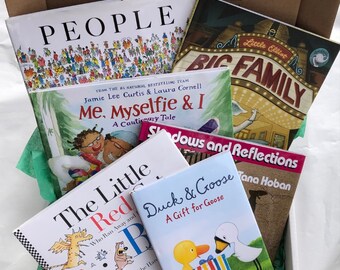 Board Book Box for Baby Custom Curated Library Collections - Etsy