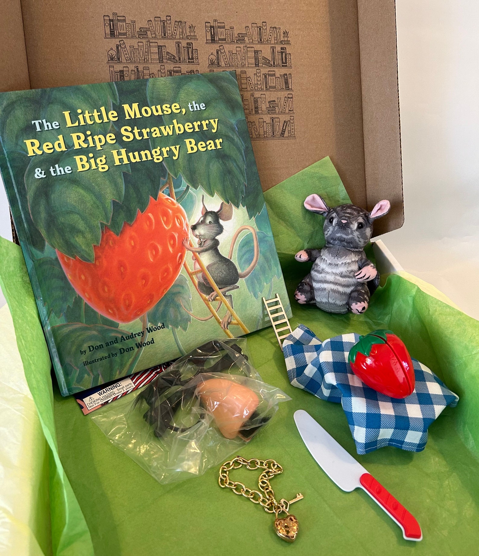 The Little Mouse, the Red Ripe Strawberry and the Big Hungry Bear ...