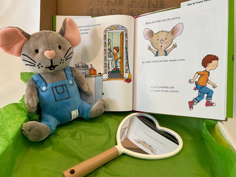 If You Give a Mouse A Cookie Picture Book Box With Manipulatives - Etsy