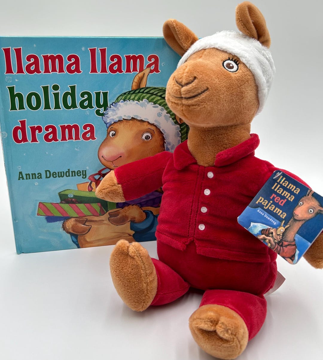 Llama Llama Holiday Drama Kid's Book Box With Plush - Etsy