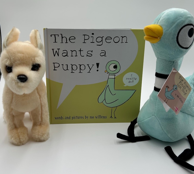 The Pigeon Wants a Puppy! Picture Book Box - Etsy