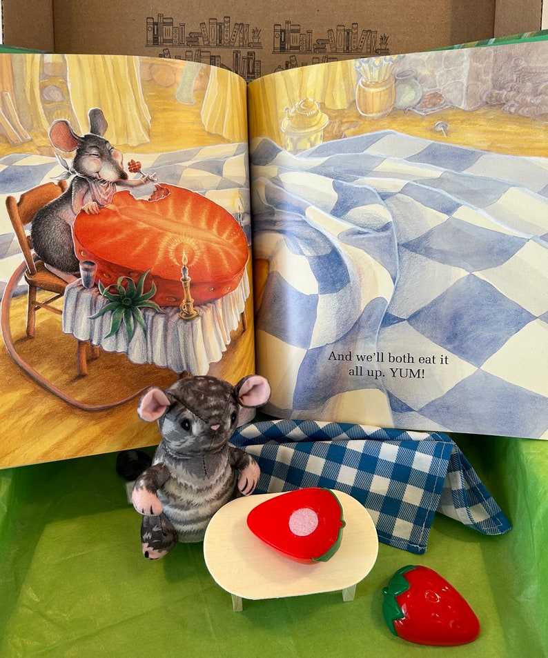 The Little Mouse, the Red Ripe Strawberry and the Big Hungry Bear ...