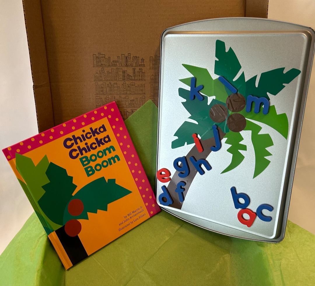 Chicka Chicka Boom! Boom! Picture Book Box With Magnetic Letters and ...