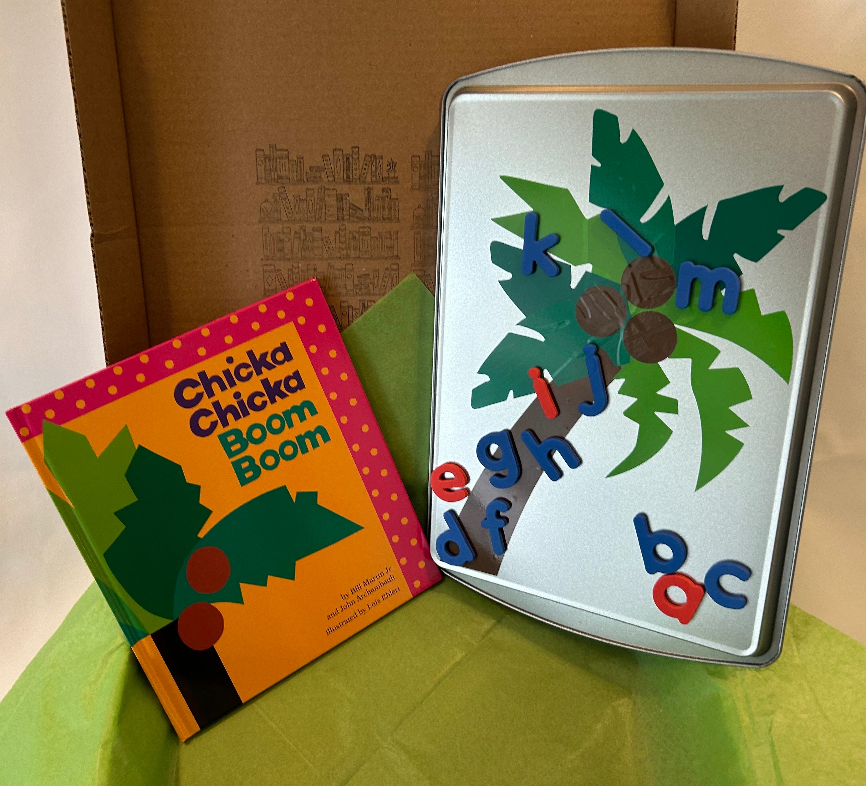 Chicka Chicka Boom! Boom! Picture Book Box With Magnetic Letters and ...