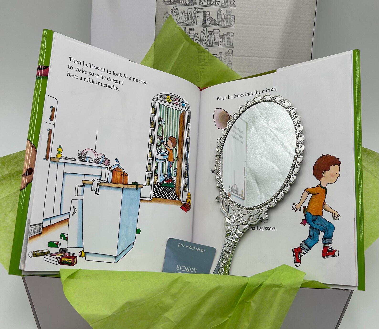 If You Give a Mouse A Cookie Picture Book Box With Manipulatives - Etsy