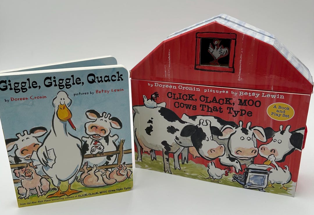 Click Clack Board Book Box With Manipulatives - Etsy