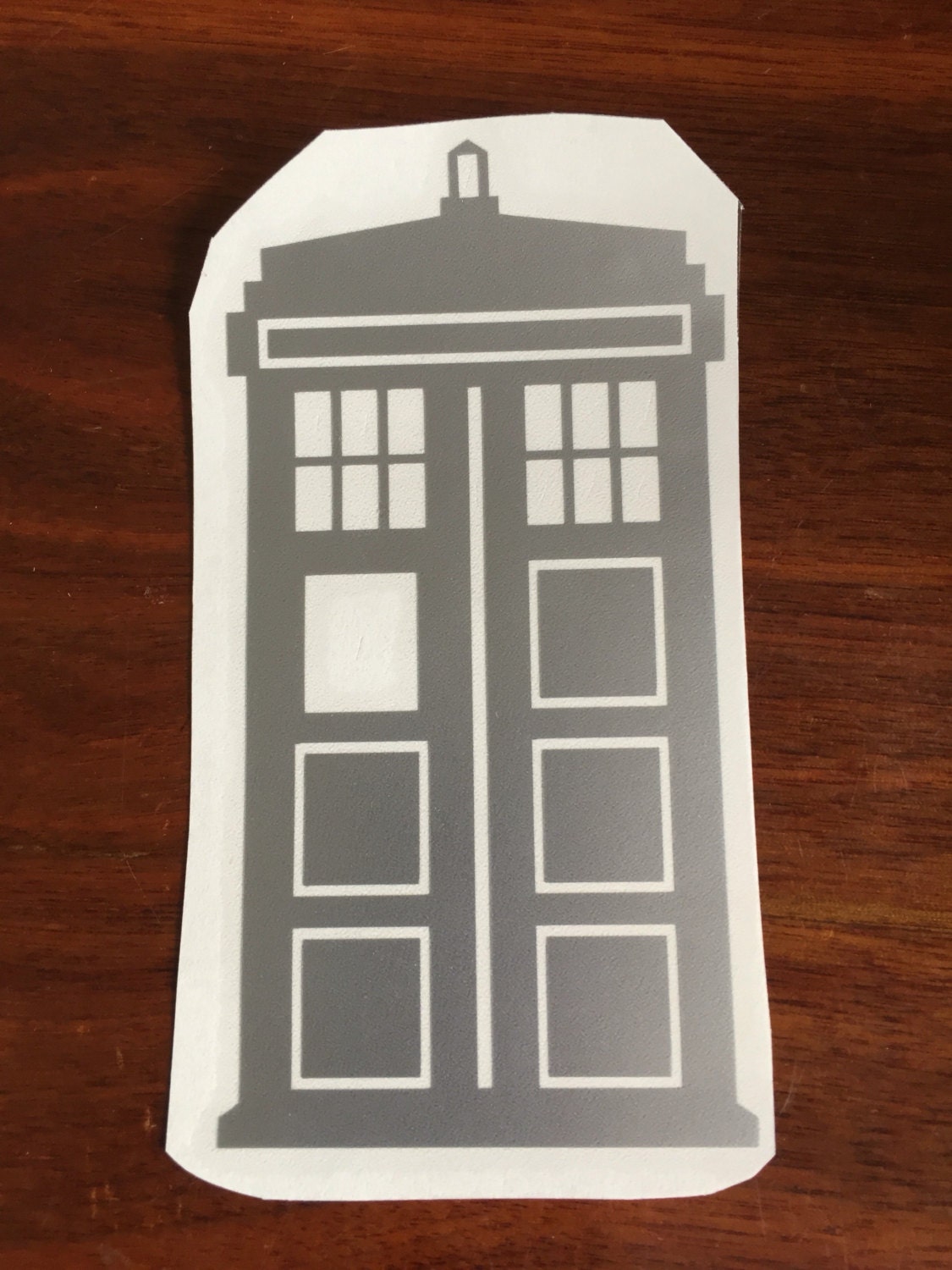 Doctor Who TARDIS Decal. Auto Car Computer Home | Etsy
