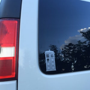 Doctor Who TARDIS Decal. Auto, Car, Computer, Home - Etsy