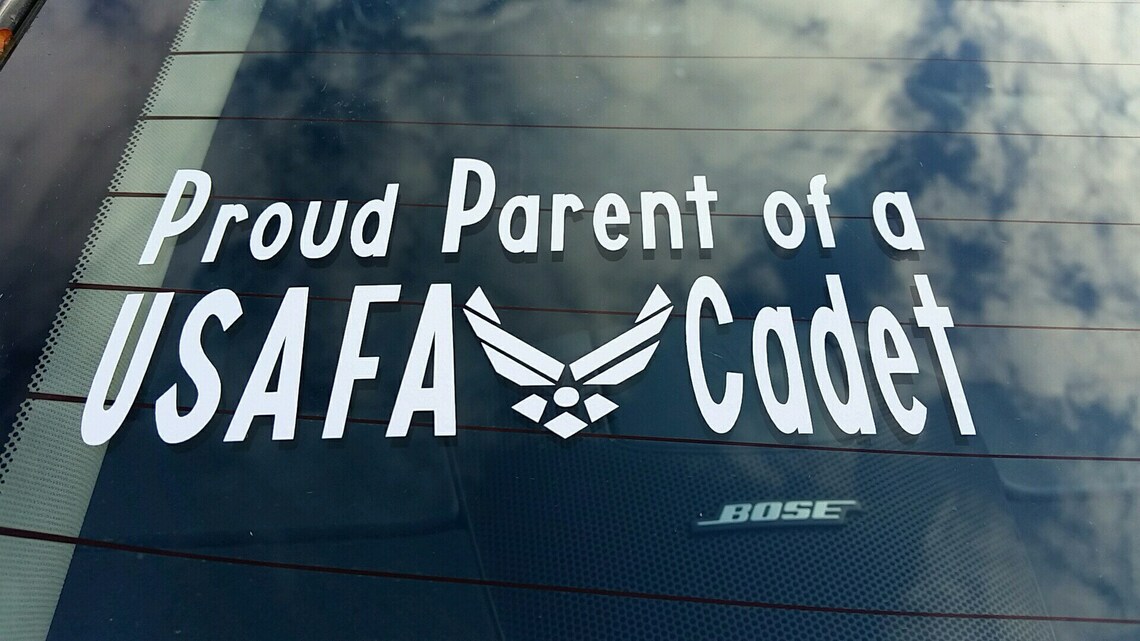 US Air Force Academy Proud Parent Decal for Car Auto Window - Etsy
