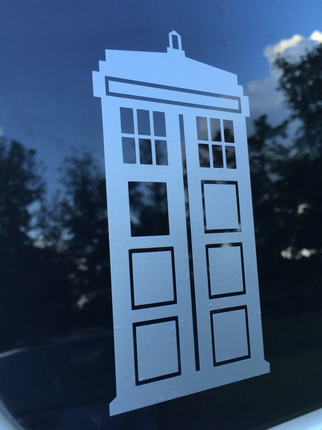Doctor Who TARDIS Decal. Auto, Car, Computer, Home - Etsy