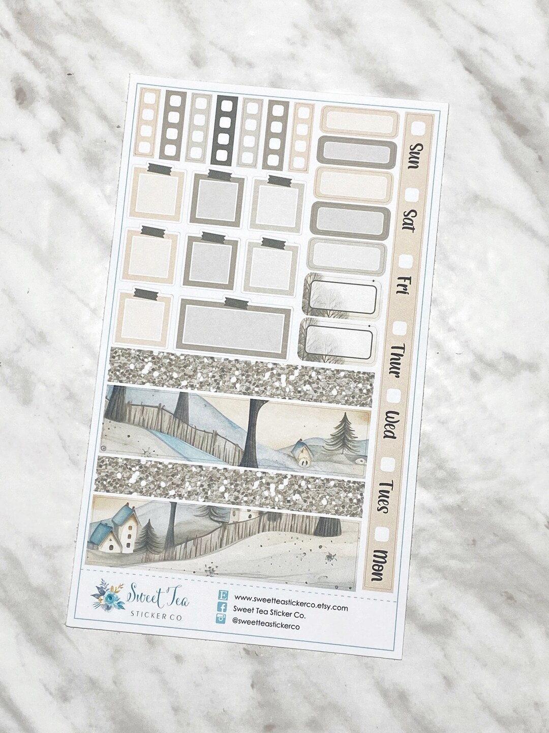 A Snowflake Never Falls in the Wrong Place Hobonichi Weeks Kit - Etsy
