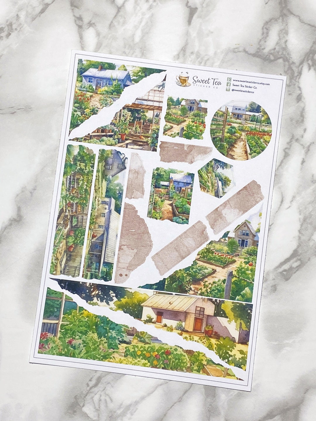 Good Things Grow Here Bullet Journal Kit, Planner Sticker Kit - Etsy