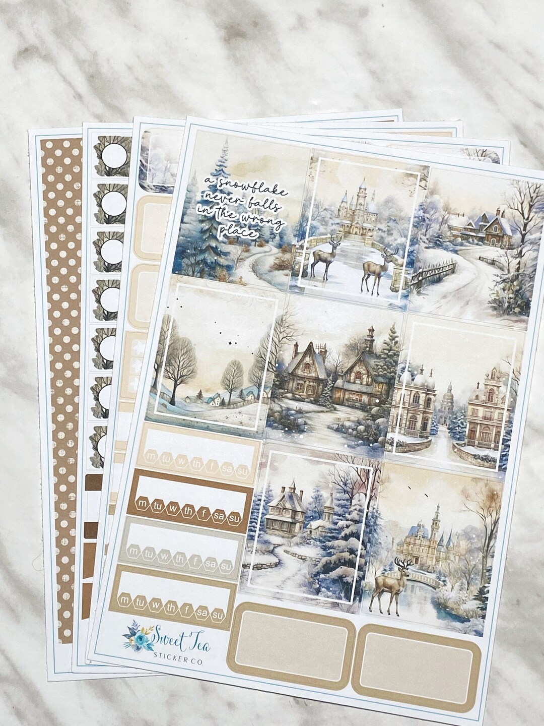 A Snowflake Never Falls in the Wrong Place Essentials Kit - Etsy