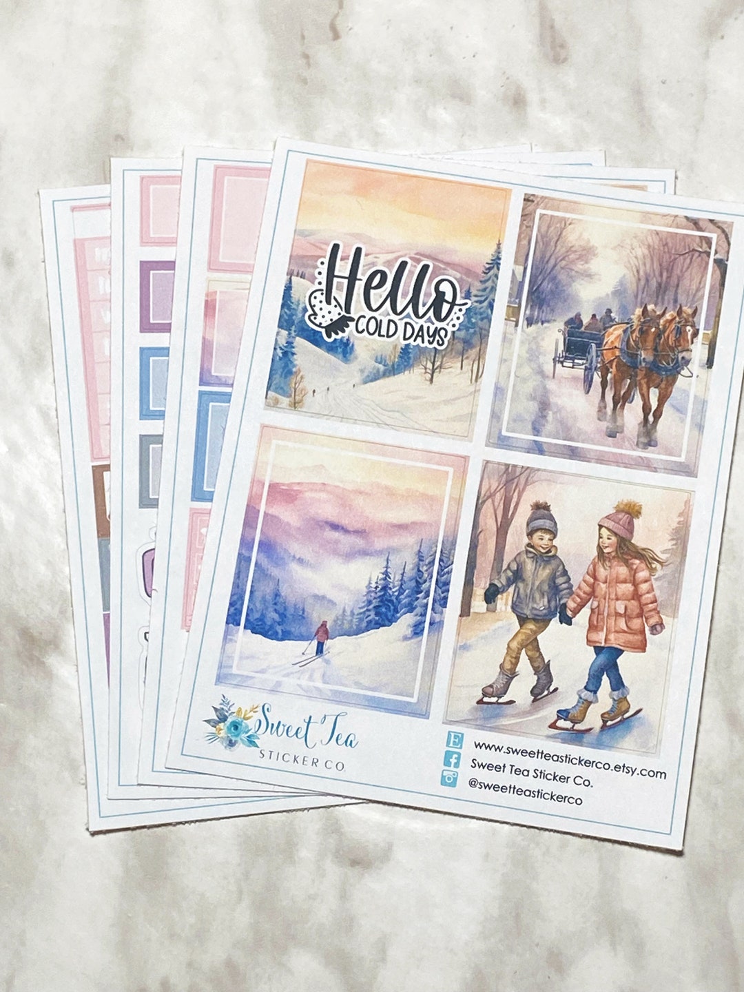 Hello Cold Days Mini Kit - Etsy