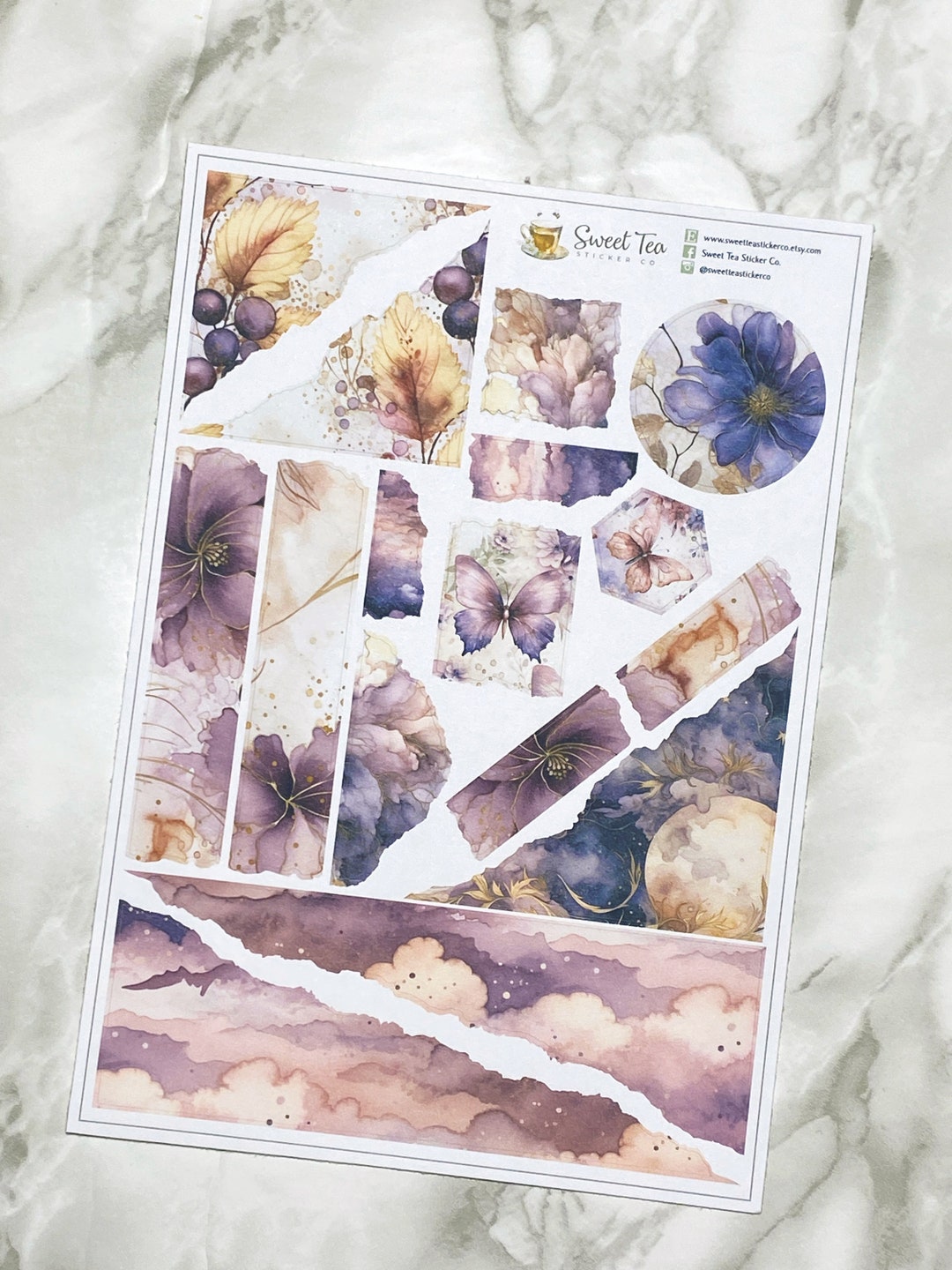 Free Spirit Bullet Journal Kit, Planner Sticker Kit - Etsy