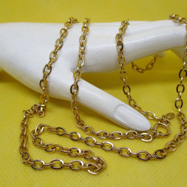 Avon Gold Necklace - Etsy