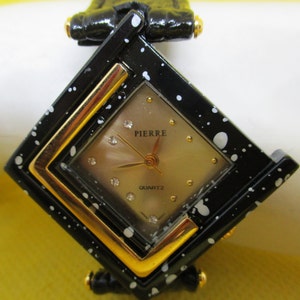 Pierre Women Watch Vintage Rhinestone Pierre Womens Quartz - Etsy