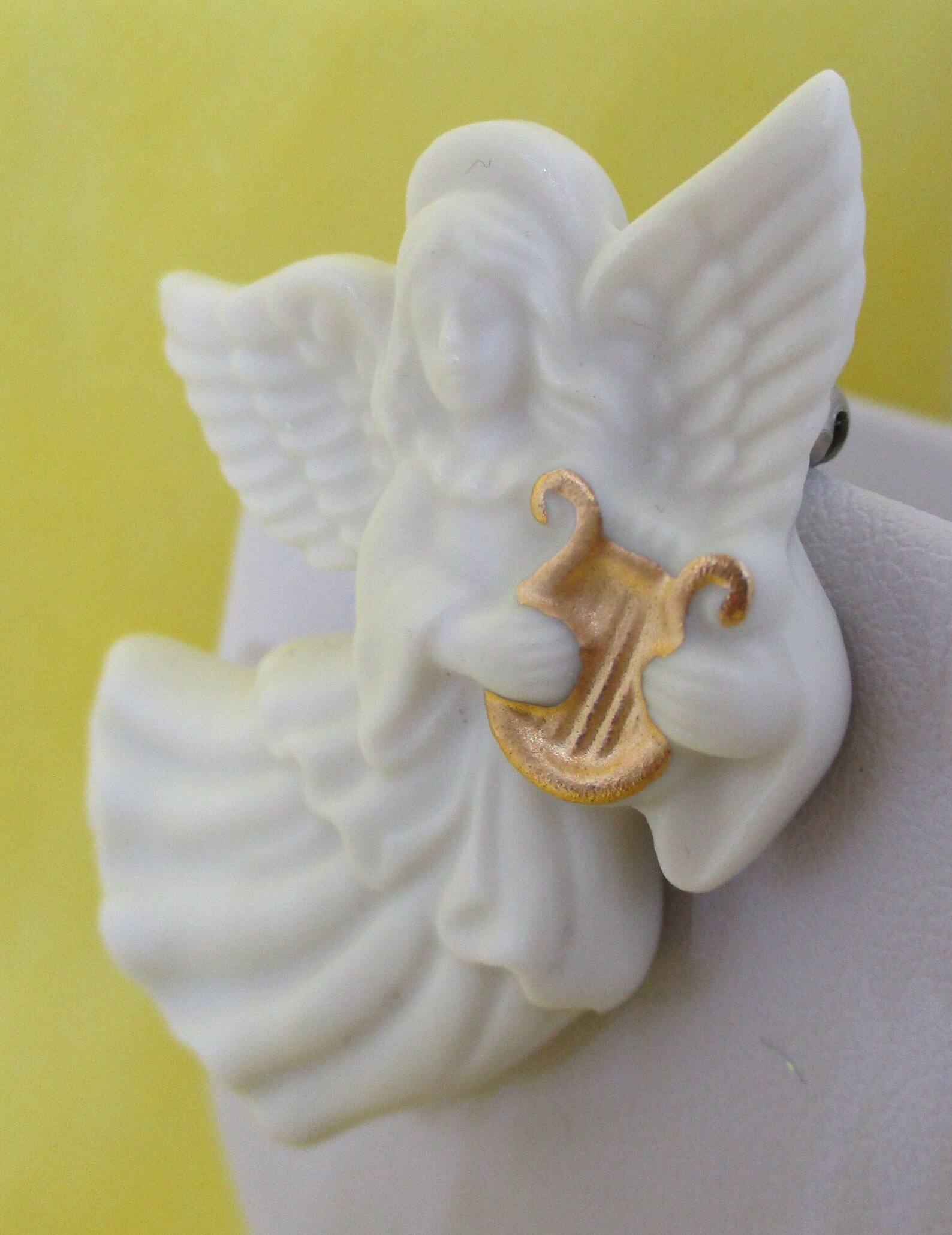 Vintage Lenox Porcelain Angel Brooch Lenox 24K Gold Porcelain - Etsy