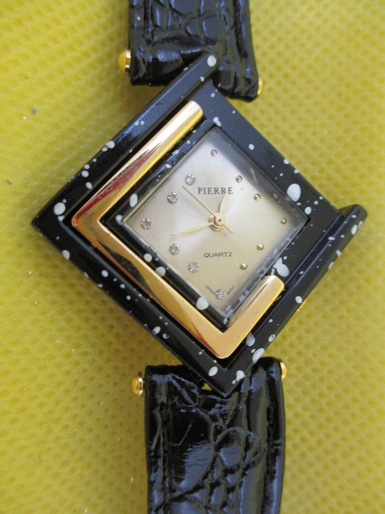 Pierre Women Watch Vintage Rhinestone Pierre Womens Quartz - Etsy
