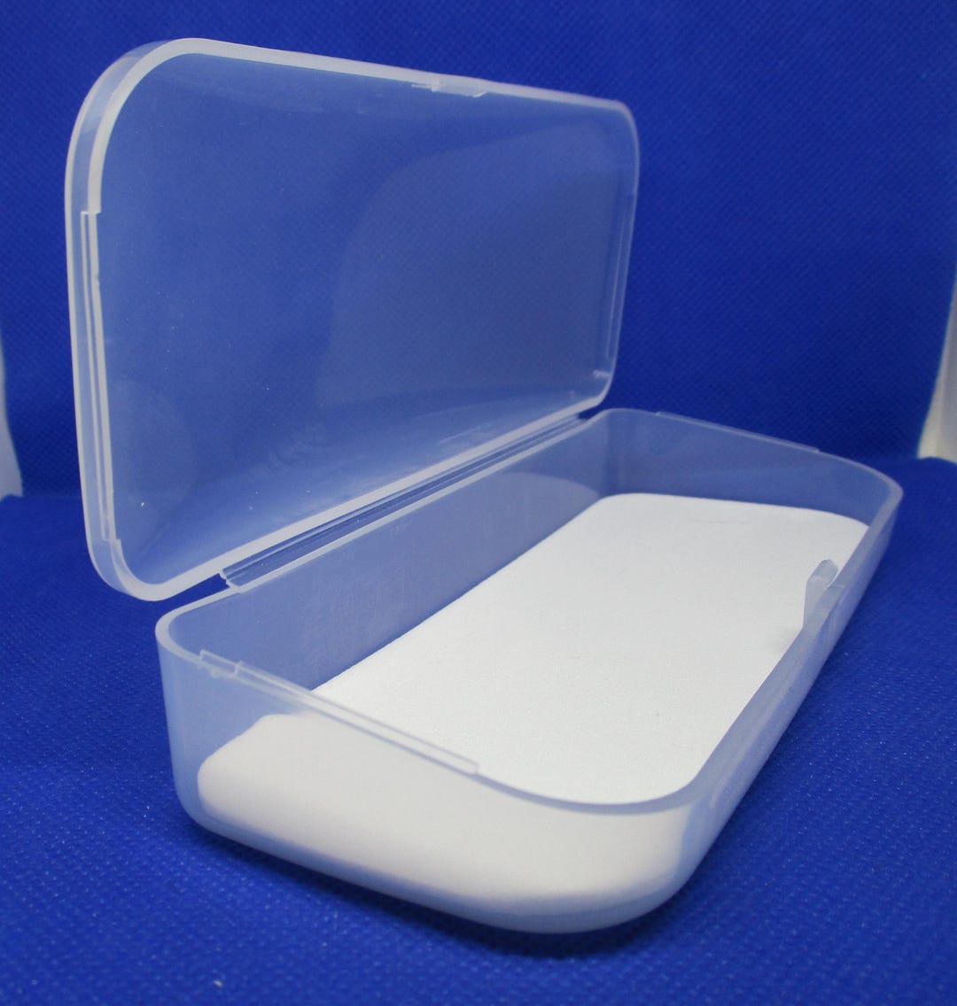 Clear White Hard Plastic Eyeglass Case Sunglasses Case White Eyglass ...