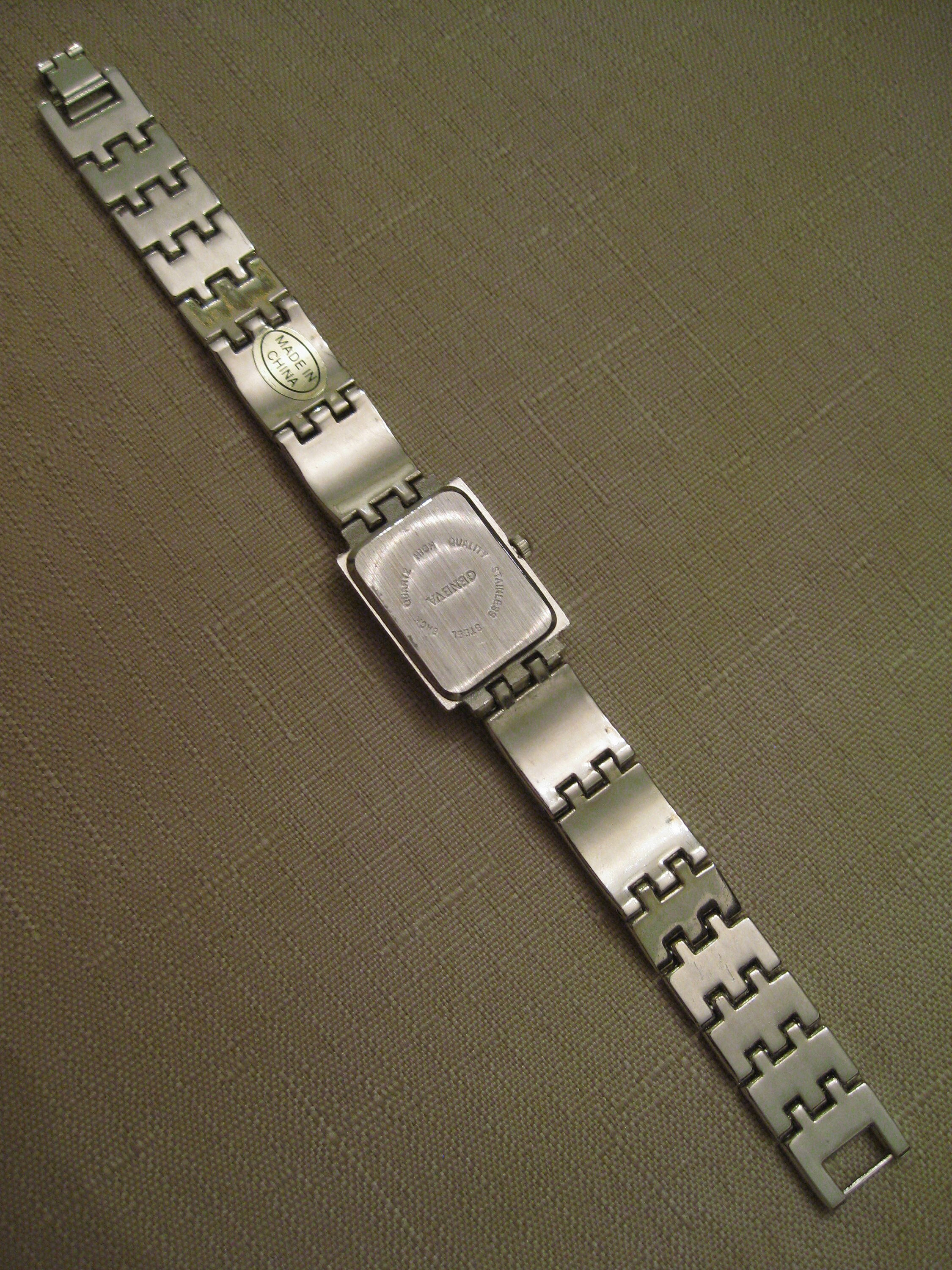 GENEVA Women's Watch Glow in the Dark Silver Tone - Etsy