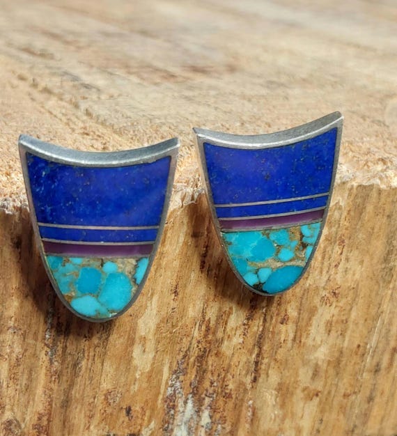 Ray Tracey Knifewing Navajo Sterling Silver Inlaid Tu… - Gem