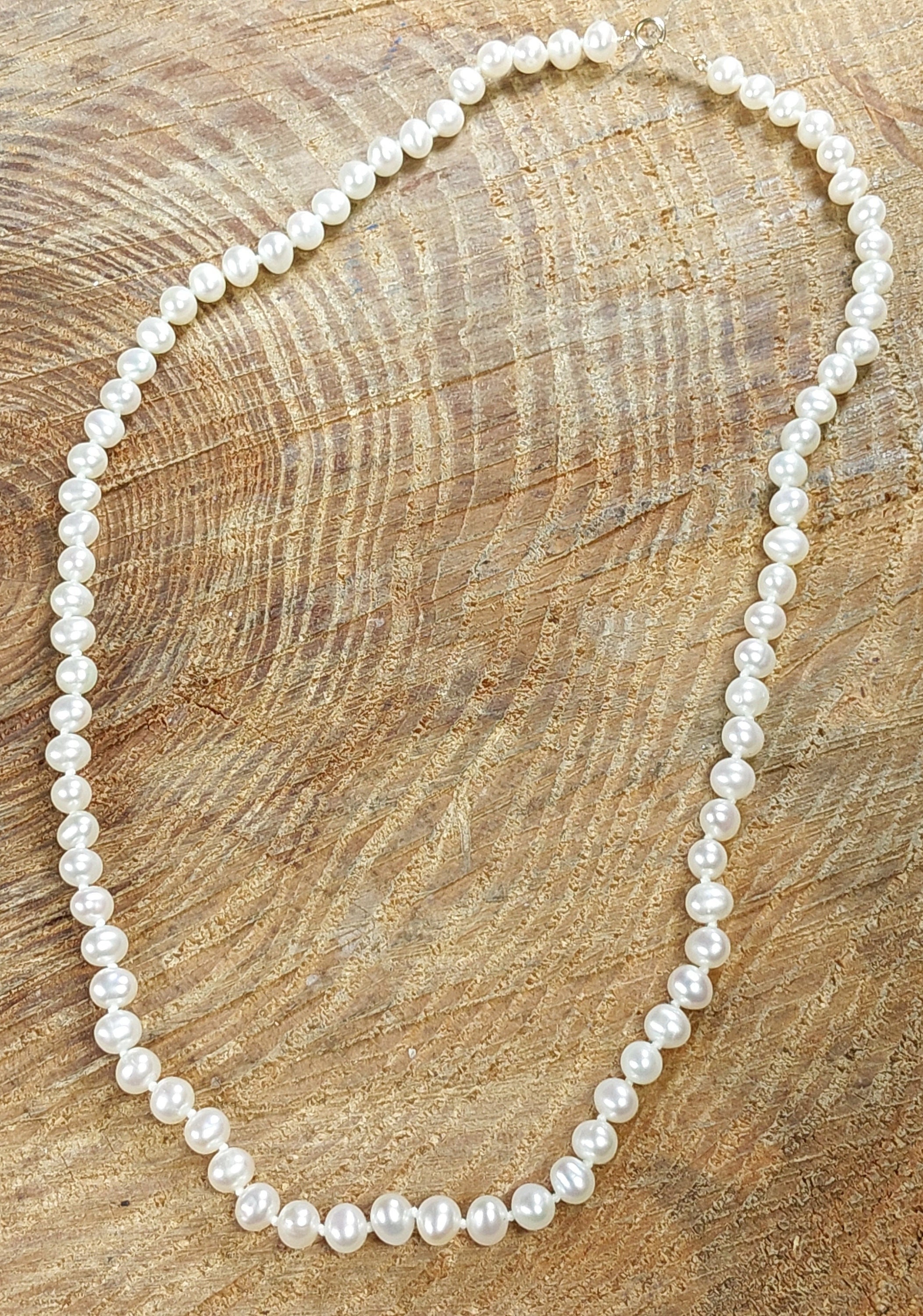 18.5 Drop Shape Cultured Pearl JCM 14k Necklace Etsy
