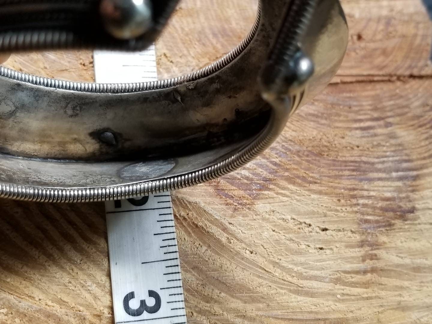 Tribal Hmong Miao Disc Silver Cuff Bracelet 6.5 - Etsy